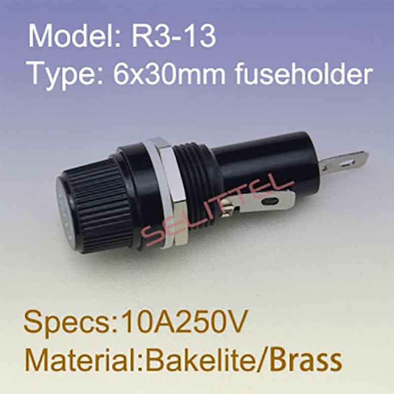 R3-13 - 产品详情 - 管状保险丝座 - Selittel